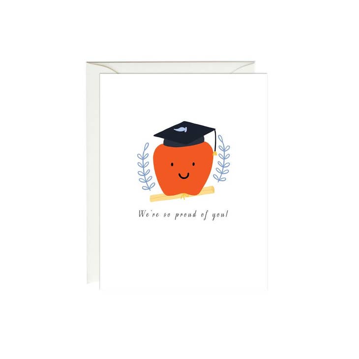 Apple Graduation Card – Kitchen a la Mode